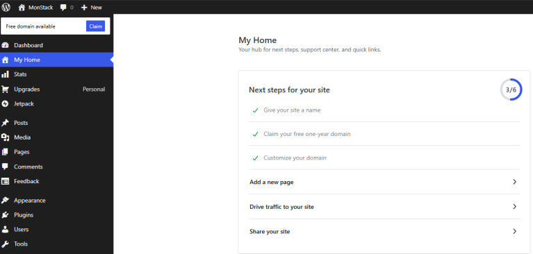 How to build a website – MonStack